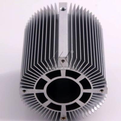 China Mill Finish Customize Aluminum Alloy Heatsink Profile CNC With Screw Threads for sale