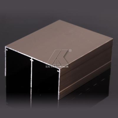 China Anodized Wardrobe Aluminium Profile High Temperature Resistance Anti Acidity for sale