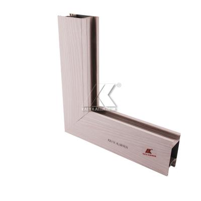 中国 Hot Sale Wood Grain Extruded Aluminum  Window And Door Profiles - Buy Aluminum Window And Door Profiles 販売のため