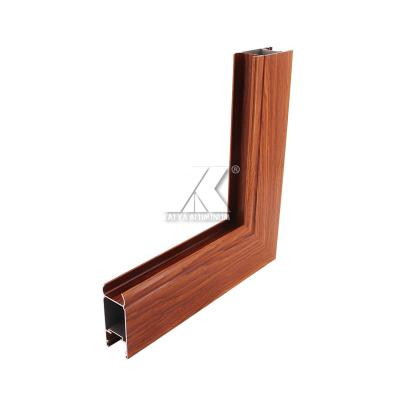 中国 Customized Extruded Alloy Aluminum Door And Window Frames - Buy Wood grain Aluminum Door And Window Frames 販売のため