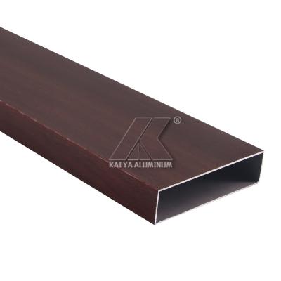 China Durable Aluminum Window Extrusion Profiles / Aluminium Wood Grain Profile for sale