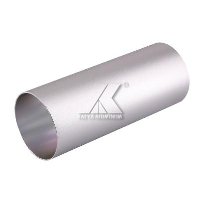 China Sandblasting Extrusion Aluminium Tube Profiles 0.8mm Mill Finish for sale