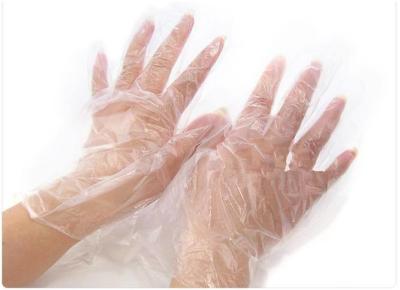 China household kitchen cleaning gloves food grade large disposable  clear plastic gloves for sale