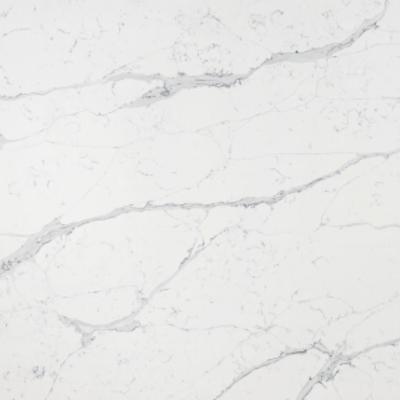 China 3200x1600 Kitchen Island Quartz Countertop Book Match Pattern Te koop