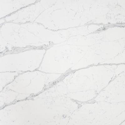China 3200x1600 Kitchen Island Quartz Countertop Book Match Pattern Te koop
