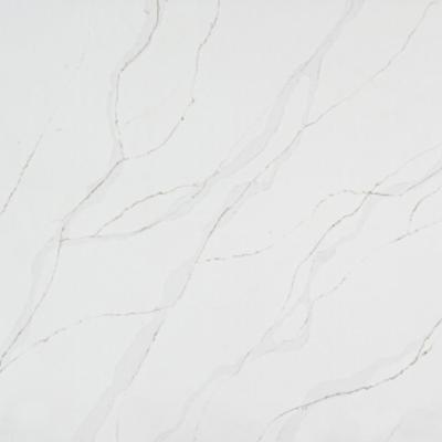 China High Moldability Quartz Countertops White Calacatta Quartz Engineered Stone for sale