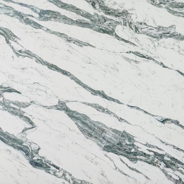 Quality Green And Blue Engineered Quartz Popular North USA Countertops Flame Spread for sale