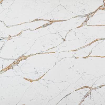 China Luxurious Quartzize Worktops 126x63'' Prefab Quartz Countertops for sale