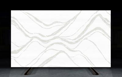 China OLK7528 Big Wave Natural Stone Style Contractors And Wholesalers' Favorite Quartz Stone Surfaces for sale