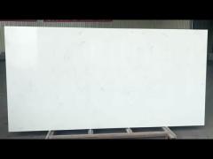 OLR8102 - White Quartz Worktop Flame Spread Class A High Gloss Level