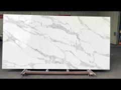 3 cm moderne witte kwarts aan tafel 126' x 63' Calacatta witte kwarts