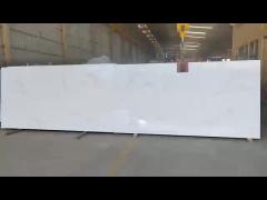 3cm Thickness White Quartz Worktop Engineered Quartz Countertops