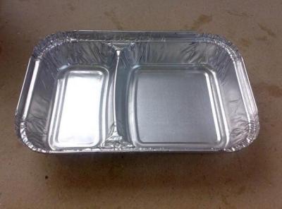 China Aluminium Foil Container Lunch Box with Lid for sale