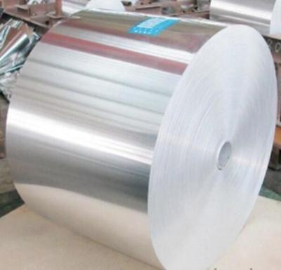 China Polyester film lamination 8011 O Aluminum foil for flexible air duct for sale