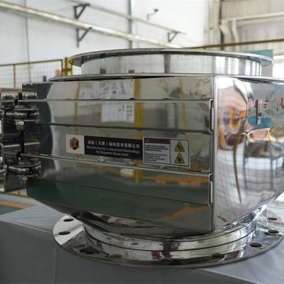 China High-Gradient Self-Cleaning Permanent Magnetic Separator with Pneumatic Drive for Continuous Iron Removal for sale