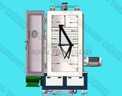 China Bicycle Frame Aluminum Evaporation Coating Machine / Bike Aluminum Alloy Vacuum Metalizing Equipment for sale