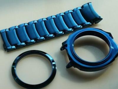 China Gold Color Pvd Gold Plating Machine Strong Adhesion Film For Watch Chain for sale