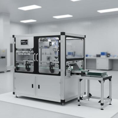 China Speedy Tempered Glass Coating Machine with 50-60 Sec./piece Loading Speed for sale