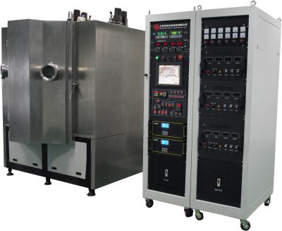 China TiCN  rose gold PVD Vacuum Coating Machine ,  CrC  deep Black decorative coatings, high abrasion reasitance for sale
