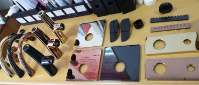 China Titanium Nitride PVD Gold Plating Machine On Faucets , Bathroom Faucet / Taps TiN Coating Equipment for sale