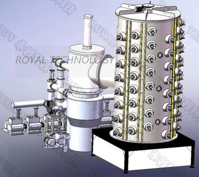 China Large Size  Stainless Steel Titanium Nitride Coating Machine ,  Cathodic Arc TiN Plating Equipment for sale