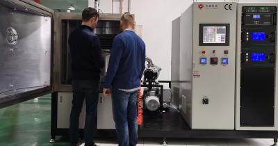 중국 자전관 침을 튀기기 코팅 기계, 높은 진공 침을 튀기기 공술서 식물 판매용