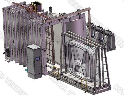 中国 大容量の自動車ロゴのための革新的な習慣PVD機械立方真空Metallizer 販売のため