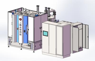 Chine Machine d'électrodéposition des robinets en laiton PVD, revêtements des robinets PVD de tube de solides solubles à vendre