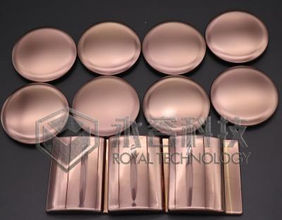 China laagtemperatuur-PVD-ionovertrekking - decoratieve coatings, PVD-koperkleur Te koop