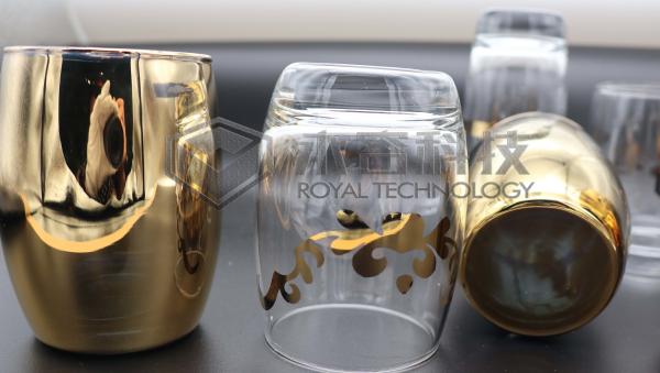 Glassware Double -Sides Gold Decorative Color Coating Machine
