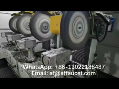 Brass Faucets Polishing Automated Industrial Machinery With High Brightness