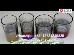 PVD Ion TiN / Titanium Nitride Coating Machine  ,  Cathodic Arc Vacuum Plating System on Glass