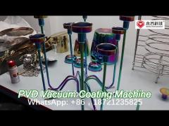 PVD Rainbow para máquina de revestimento de utensílios de cozinha de aço inoxidável