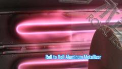 CPP plastic film Roll to Roll aluminum metallization