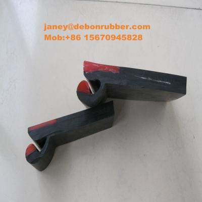 China Custom high quality  dual seal conveyor rubber skirt board manufacturer for sale