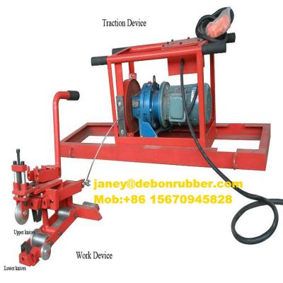 China Conveyor Belt Splicing Tool, Electrically Steel Cord Belt Stripper Machine for sale