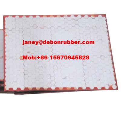 China Polyurethane Ceramic Wear Liners for Lining Chute, Bin and Hopper for sale