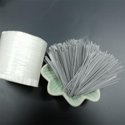Cina Il macro sintetico rinforzante concreto del polipropilene ha rinforzato la fibra per calcestruzzo in vendita