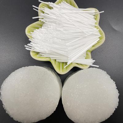 Cina Fibra sintetica Macrofiber del polipropilene pp per l'anti calcestruzzo fendentesi del cemento in vendita
