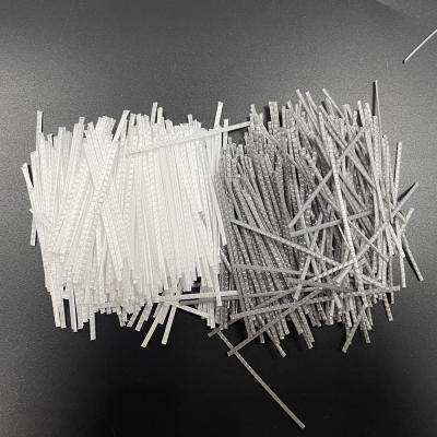 China 550Mpa PP Macro Fiber Embossed Reinforced Concrete Panel Structure For Various Engineering Fields for sale