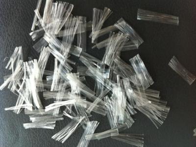Cina Fascio come polipropilene bianco netto pp concreti Mesh Fiber For Concrete Construction in vendita