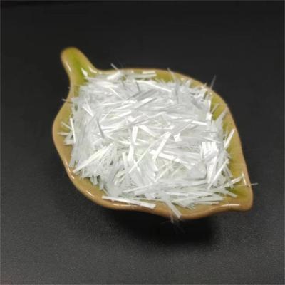 China 6mm White HD Glass Fiber For Anti Cracking And Reinforcement Concrete Te koop