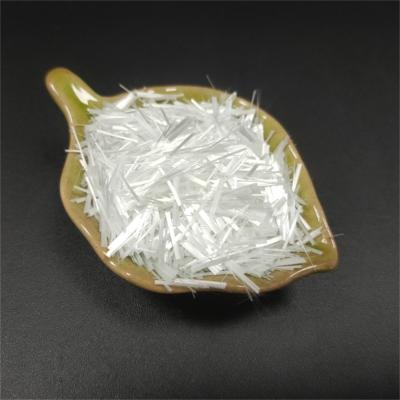 China White AR Glass Fiber Choppe Stran-36mm For Reinforcement Concrete Te koop
