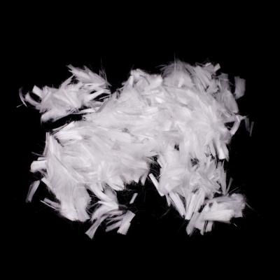 Cina Fibra di polipropilene di calcestruzzo bianco tritato da 6 mm e 12 mm per pannelli di cemento in vendita
