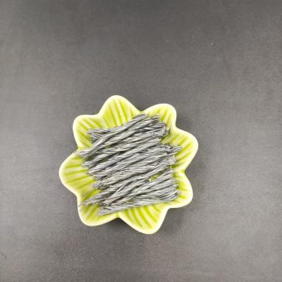 Китай 54mm High Crack Resistance Polypropylene  PP Twisted Bundle Fiber Reinforced Concrete продается