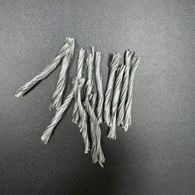 Китай PP Fiber Twisted Bunchy Form For Concrete Construction Reinforcement продается