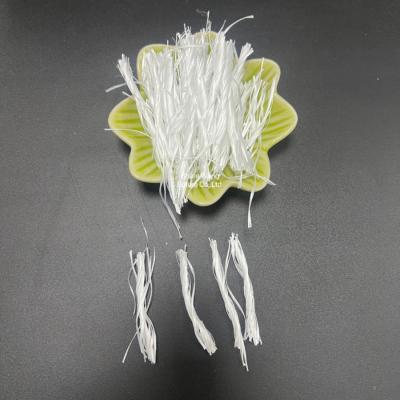 中国 Polypropylene Macro Fiber Twisted Bundle For Concrete Reinforcement In Building Construction PP Fiber Model 販売のため