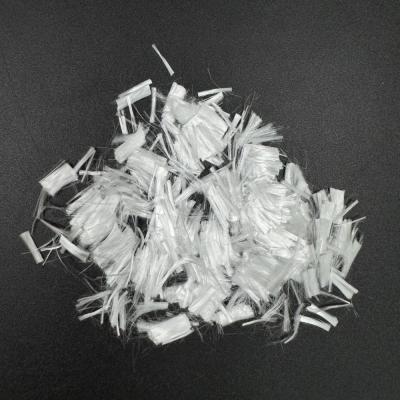 Cina PP monofilamento 110F Fibra ad alta resistenza additivo per cemento di calcestruzzo per la costruzione in vendita
