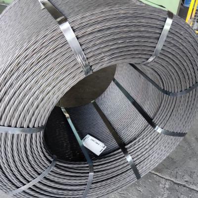Cina Strato di acciaio ad alto tenore di carbonio ad alta resistenza per calcestruzzo pretensato in vendita