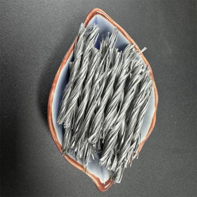 China formulário Bunchy torcido fibra 500T de 40mm PP para o reforço concreto à venda